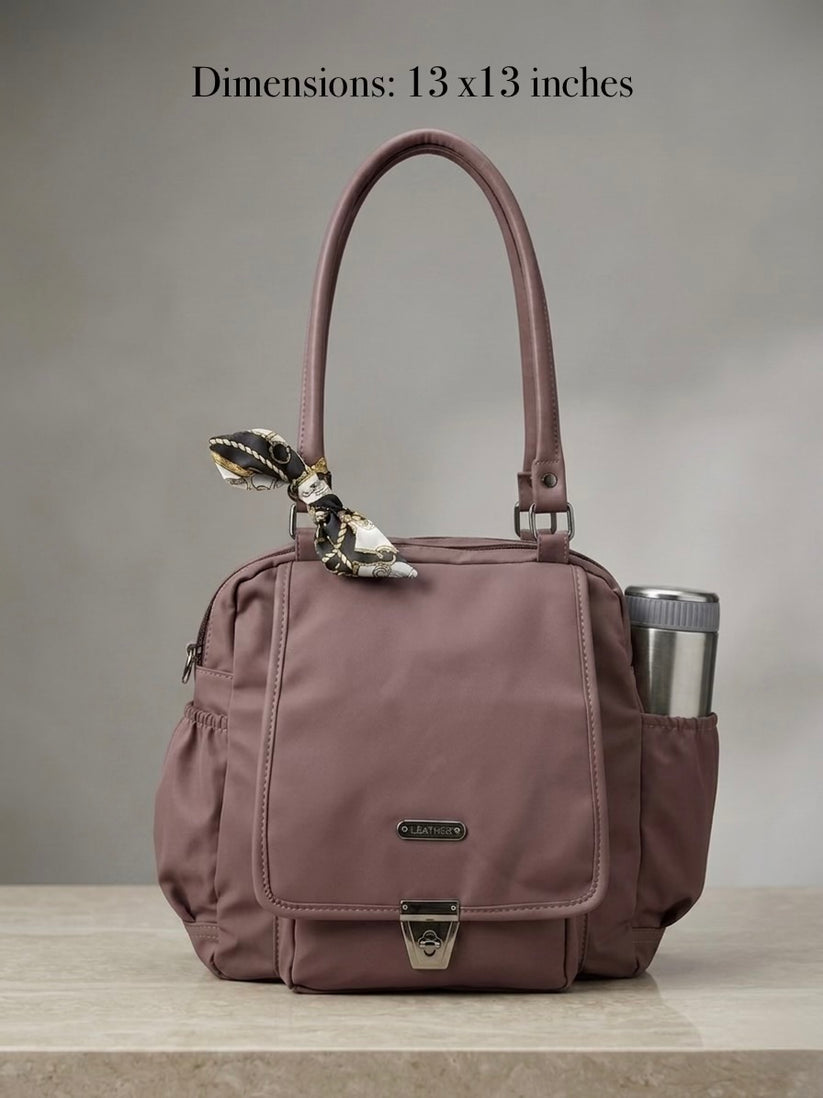 Mauve Pink Convertible Bag – The Companio